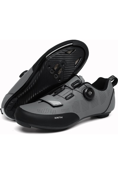 SITONG Gri Bisiklet Ayakkabıları Dönen Toka (Yurt Dışından)