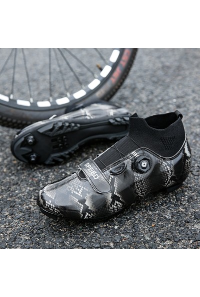 SITONG Siyah Bisiklet Ayakkabı Dönen Toka (Yurt Dışından)