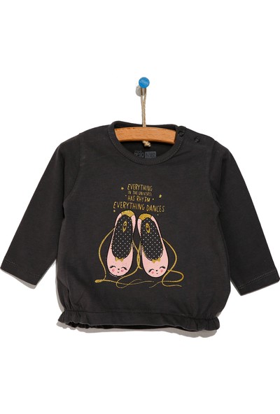 Hello Baby Hellobaby Ballerina Kız Bebek Sweatshirt Hello Baby Hellobaby Ballerina Kız Bebek Sweatshirt