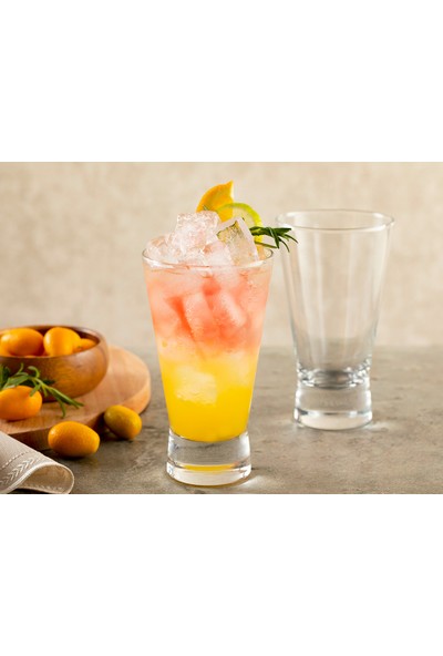 Oscar Cam 2'li Meşrubat Bardağı 395 Ml Şeffaf Oscar Cam 2'li Meşrubat Bardağı 395 Ml Şeffaf