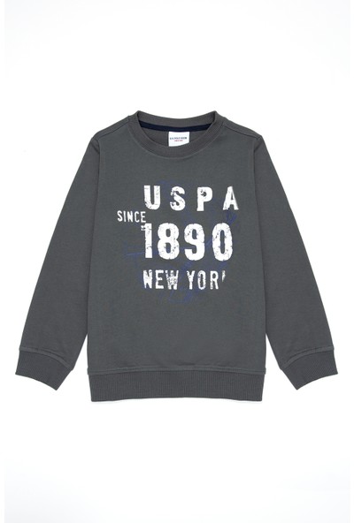 U.S. Polo Assn. Erkek Çocuk Antrasit Sweat Shirt