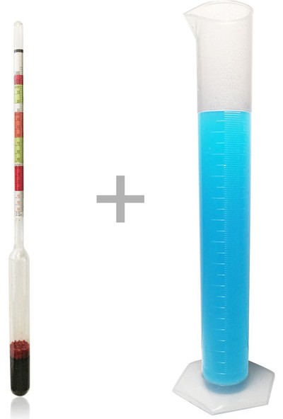 Aek-Tech Hidrometre ve Arco 250ML Mezür Seti Aek-Tech Hidrometre ve Arco 250ML Mezür Seti