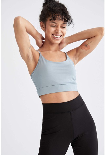 DeFacto Defacto Fit Çıkarılabilir Pedli Bra Sporcu Sütyen W8472AZ22SP