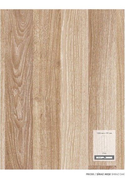 Agt Natura Select Şiraz Meşe Laminant Parke 8mm Agt