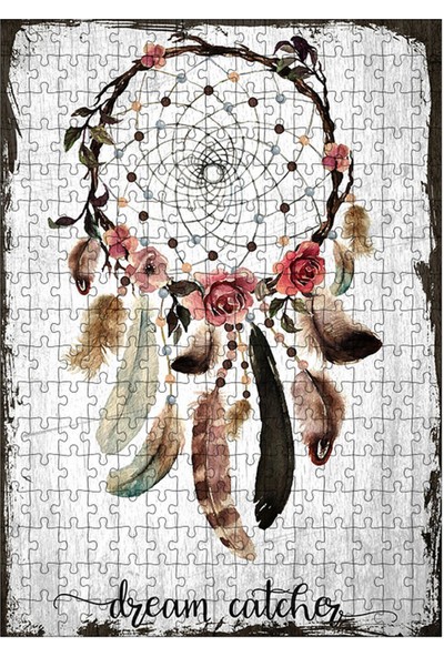 Tablomega Ahşap Puzzel Dream Catcher 255 Parça 35*50 cm Tablomega Ahşap Puzzel Dream Catcher 255 Parça 35*50 cm