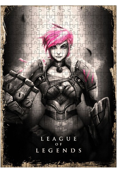 Tablomega Ahşap Puzzel League Of Legends 255 Parça 35*50 cm Tablomega Ahşap Puzzel League Of Legends 255 Parça 35*50 cm