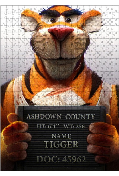 Tablomega Ahşap Puzzel Winnie The Pooh 500 Parça 50*70 cm Tablomega Ahşap Puzzel Winnie The Pooh 500 Parça 50*70 cm