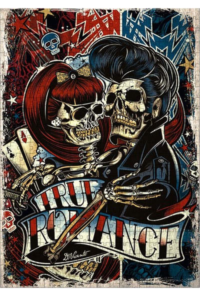 Tablomega Ahşap Puzzel Gerçek Aşıklar 500 Parça 50*70 cm Tablomega Ahşap Puzzel Gerçek Aşıklar 500 Parça 50*70 cm