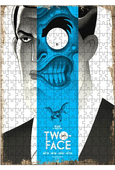 Tablomega Ahşap Puzzel Batman Two Face 255 Parça 35*50 cm