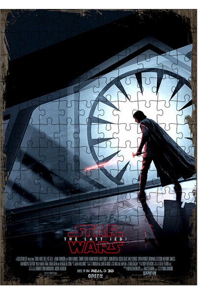 Tablomega Ahşap Puzzel Star Wars The Last Jedi 120 Parça 25*35 cm Tablomega Ahşap Puzzel Star Wars The Last Jedi 120 Parça 25*35 cm