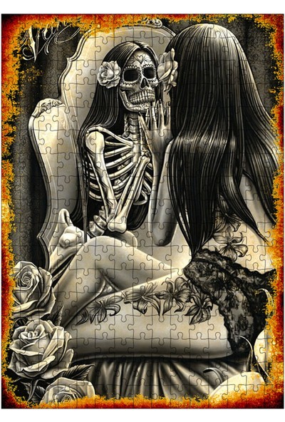 Tablomega Ahşap Puzzel Korkunç Ayna 255 Parça 35*50 cm