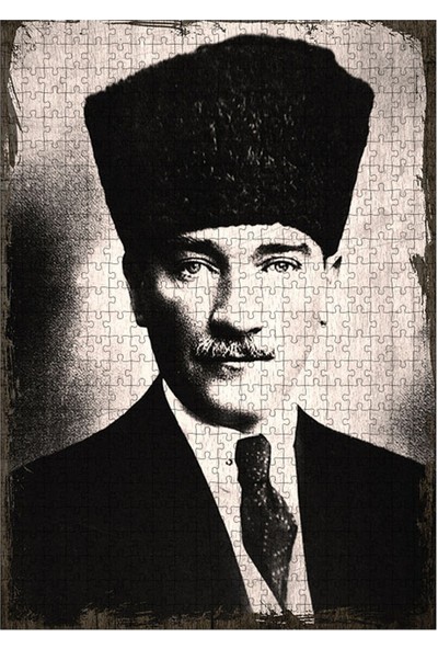 Tablomega Ahşap Puzzel Mustafa Kemal Atatürk 500 Parça 50*70 cm Tablomega Ahşap Puzzel Mustafa Kemal Atatürk 500 Parça 50*70 cm
