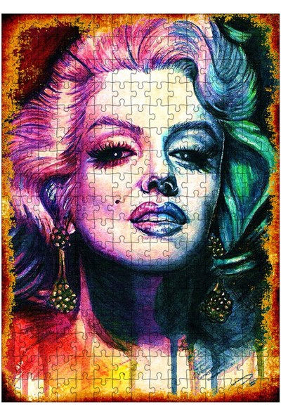 Tablomega Ahşap Puzzel Renkli Kadın 255 Parça 35*50 cm Tablomega Ahşap Puzzel Renkli Kadın 255 Parça 35*50 cm