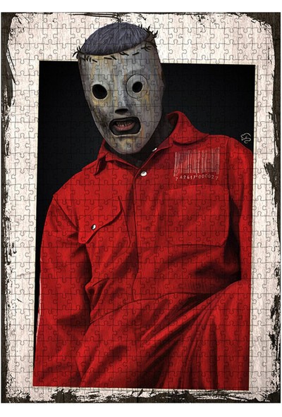 Tablomega Ahşap Puzzel Slipknot 500 Parça 50*70 cm