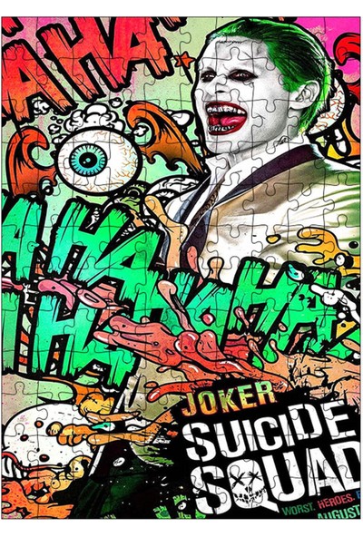 Tablomega Ahşap Puzzel Joker Picture Autograph 120 Parça 25*35 cm Tablomega Ahşap Puzzel Joker Picture Autograph 120 Parça 25*35 cm