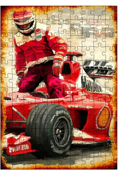 Tablomega Ahşap Puzzel Formula 1 Yarışı 120 Parça 25*35 cm Tablomega Ahşap Puzzel Formula 1 Yarışı 120 Parça 25*35 cm