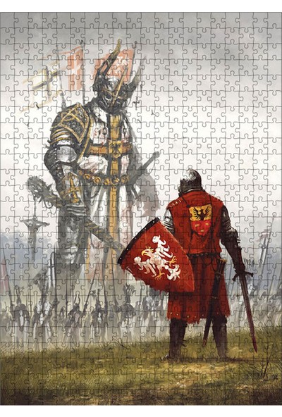 Tablomega Ahşap Puzzel Orta Dünya Savaşçı 500 Parça 50*70 cm Tablomega Ahşap Puzzel Orta Dünya Savaşçı 500 Parça 50*70 cm