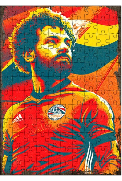 Tablomega Ahşap Puzzel Muhammed Salah 120 Parça 25*35 cm Tablomega Ahşap Puzzel Muhammed Salah 120 Parça 25*35 cm