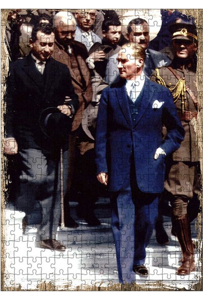 Tablomega Ahşap Puzzel Mustafa Kemal Atatürk 255 Parça 35*50 cm Tablomega Ahşap Puzzel Mustafa Kemal Atatürk 255 Parça 35*50 cm