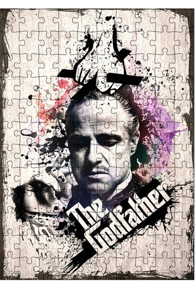 Tablomega Ahşap Puzzel The Godfather Afiş 120 Parça 25*35 cm