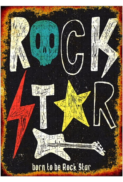Tablomega Ahşap Puzzel Rock Star Poster 255 Parça 35*50 cm Tablomega Ahşap Puzzel Rock Star Poster 255 Parça 35*50 cm