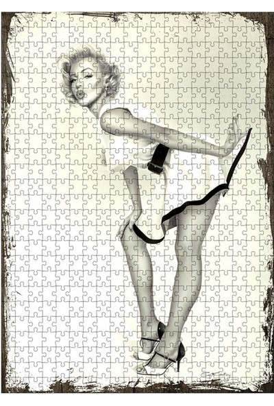 Tablomega Ahşap Puzzel Marilyn Monroe 500 Parça 50*70 cm