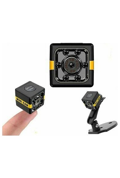 SQ11 Pro Mini Kamera Hareket Sensörlü Full HD Gerçek 1080P Huawei Hisilicon