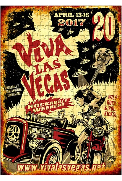 Tablomega Ahşap Puzzel Las Vegas Posteri 500 Parça 50*70 cm Tablomega Ahşap Puzzel Las Vegas Posteri 500 Parça 50*70 cm