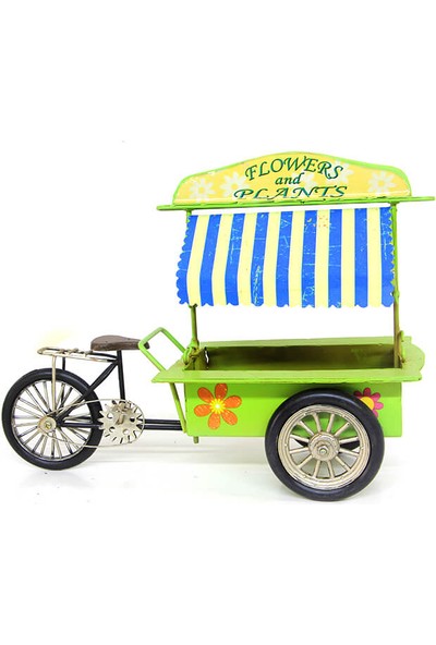 SoAndSo El Yapımı Dekoratif Çiçek Arabası