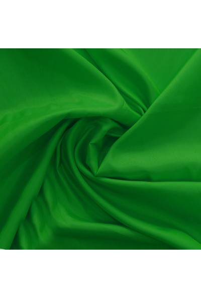 RGK Kumaş Yeşil Saten Kumaş
