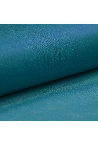 RGK Kumaş Turkuaz Kristal Tül Kumaş 3 M