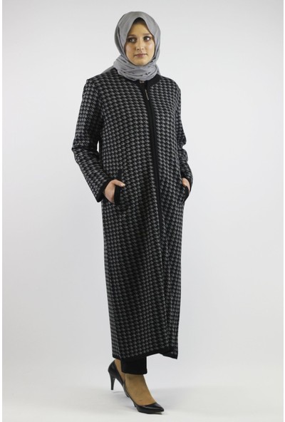 Ayaz Moda Triko Kumaş Çelik Örgü Kadın Tam Boy Fermuarlı Geniş Kalıp Bayan Uzun Pardesü Mont Kaban Kap Ayaz Moda Triko Kumaş Çelik Örgü Kadın Tam Boy Fermuarlı Geniş Kalıp Bayan Uzun Pardesü Mont Kaban Kap