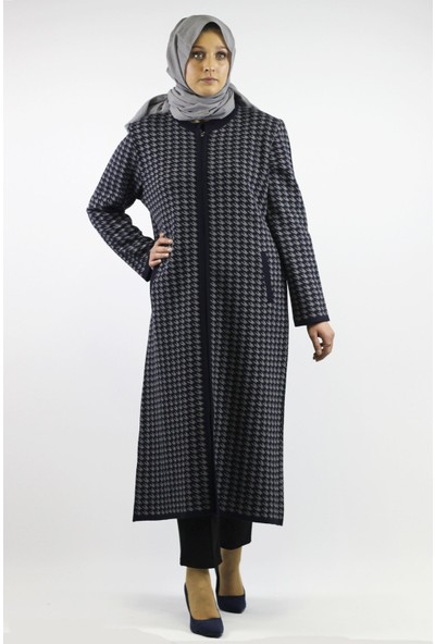 Ayaz Moda Triko Kumaş Çelik Örgü Kadın Tam Boy Fermuarlı Geniş Kalıp Bayan Uzun Pardesü Mont Kaban Kap Ayaz Moda Triko Kumaş Çelik Örgü Kadın Tam Boy Fermuarlı Geniş Kalıp Bayan Uzun Pardesü Mont Kaban Kap