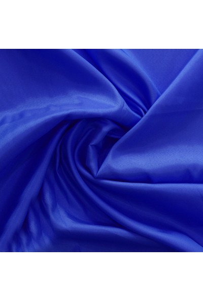 RGK Kumaş Saks Mavi Saten Kumaş