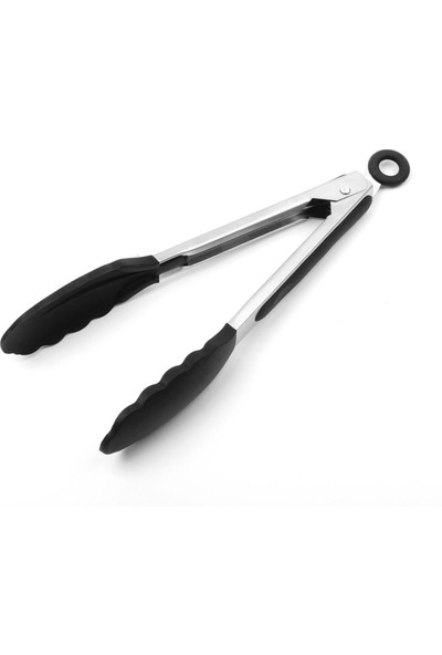 EWS Pratik Metal Saplı Silikon Maşa EWS Pratik Metal Saplı Silikon Maşa