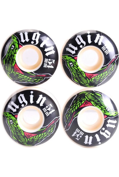 Homyl 4x 100A Sertlik Kaykay Tekerlekleri Değiştirme 54X32MM Yüksek Mukavemetli Rulo (Yurt Dışından) Homyl 4x 100A Sertlik Kaykay Tekerlekleri Değiştirme 54X32MM Yüksek Mukavemetli Rulo (Yurt Dışından)