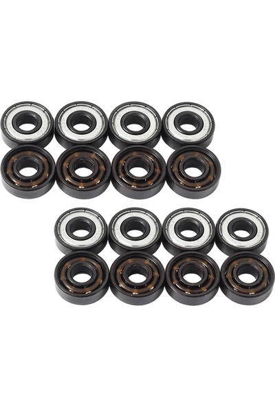 Homyl 16 Kaykay Rulmanlar Set Longboard Tekerlekler Için 8mm Hassasiyet (Yurt Dışından)