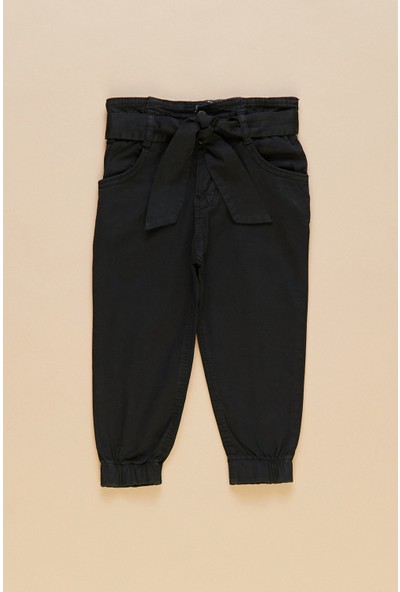 Paçası ve Beli Lastikli Çocuk Jogger Pantolon