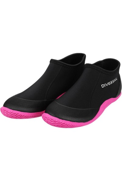 Homyl Neopren 3mm Wetsuit Çizmeler Ayakkabı Kauçuk Sole Kayık Sörf Dalış Şnorkel Siyah Pembe 34 - 35 (Yurt Dışından) Homyl Neopren 3mm Wetsuit Çizmeler Ayakkabı Kauçuk Sole Kayık Sörf Dalış Şnorkel Siyah Pembe 34 - 35 (Yurt Dışından)