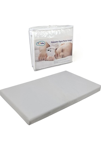 Binbirreyon Bebe Su Geçirmez Oyun Parkı Yatağı Fermuarlı Pamuk Havlu Kılıf 120X60CM PA051