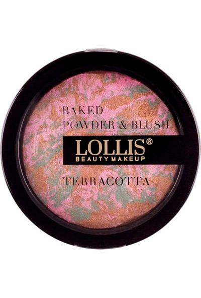 Lollıs LP-352-02 Terracotta Pudra ve Allık 02 Lollıs LP-352-02 Terracotta Pudra ve Allık 02