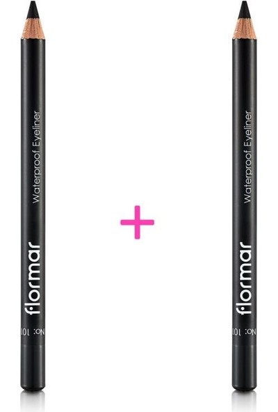 Flormar 2'li Waterproof Set Kalem No: 101 Flormar 2'li Waterproof Set Kalem No: 101