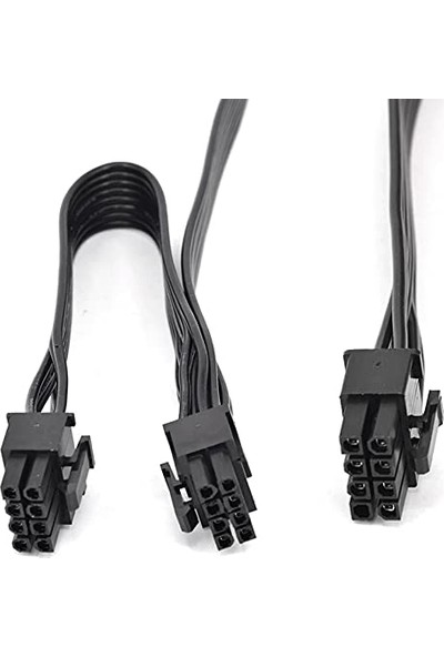 OEM Pcı-E 8 Pin Çift 8(6 + 2) Pin 60 cm Modüler Power Güç Kablosu 18AWG Bakır OEM Pcı-E 8 Pin Çift 8(6 + 2) Pin 60 cm Modüler Power Güç Kablosu 18AWG Bakır