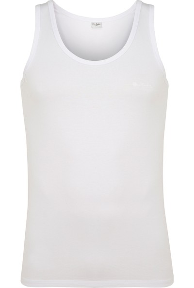 Pierre Cardin Beyaz Tekli Atlet 50257025-600