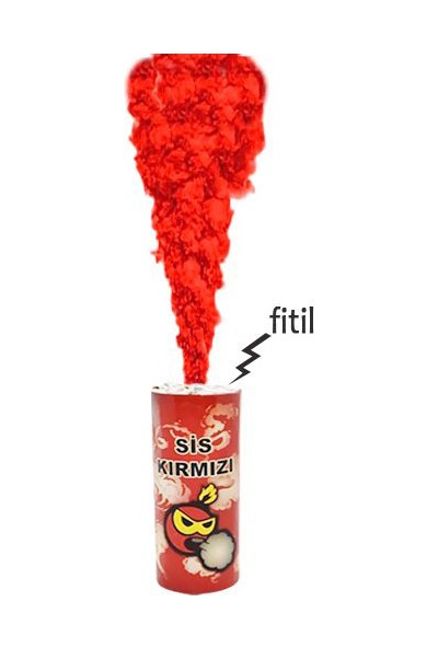 Arizzonna Kırmızı Renk Sis Bombası Kırmızı Duman 1 Adet Arizzonna Kırmızı Renk Sis Bombası Kırmızı Duman 1 Adet