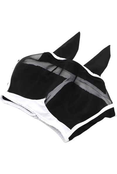 Homyl Profesyonel Güvenli At Sinek Maskesi W / Kulak Tam Yüz Mesh Peçe Böcek Koruyucu Siyah (Yurt Dışından) Homyl Profesyonel Güvenli At Sinek Maskesi W / Kulak Tam Yüz Mesh Peçe Böcek Koruyucu Siyah (Yurt Dışından)