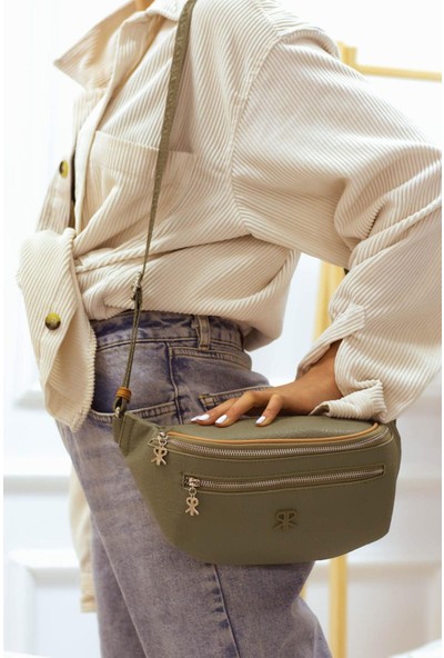 Barberri Polo Of Colors Kadın Suni Deri Bel Çantası