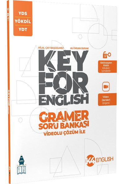 K4 Yayınları Key For English Gramer Soru Bankası K4 Yayınları Key For English Gramer Soru Bankası