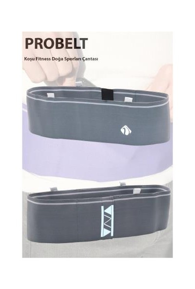 Delta Probelt Spor Koşu Fitness Avcılık Korse Bel Çantası Sporcu Kemeri 4 Gizli Cepli Güvenli Çanta