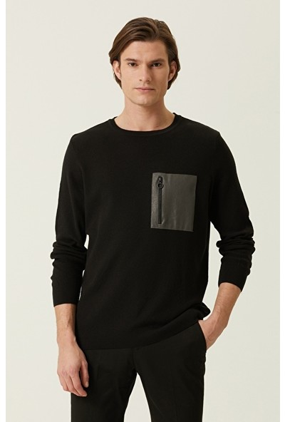 Network Erkek Kazak Pars-10 Siyah